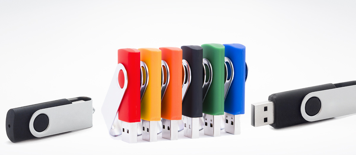 Branded USB Flash Drive FS-001 (Twister)-Flash Drives-Metal - Flashstore