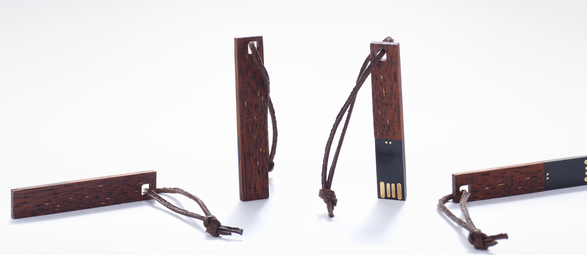 Handmade USB Flash Drive FS-045 (Stick) - Wood - Flashstore