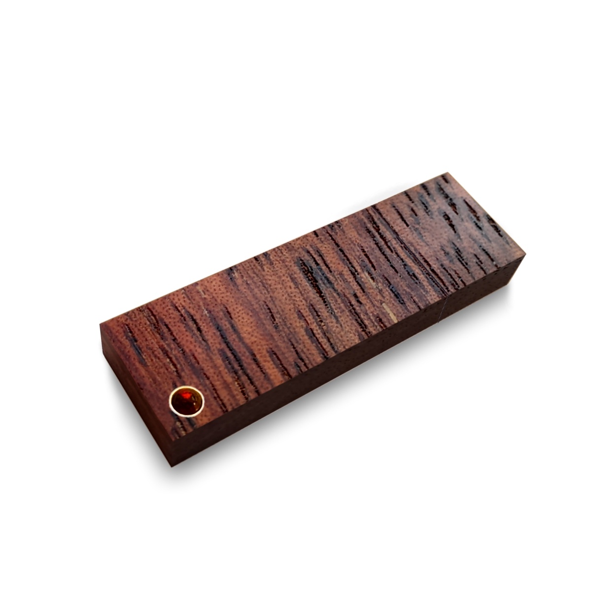 Handmade Flash Drive FS-042 (Bamboo XL Amber) Wood - Flashstore