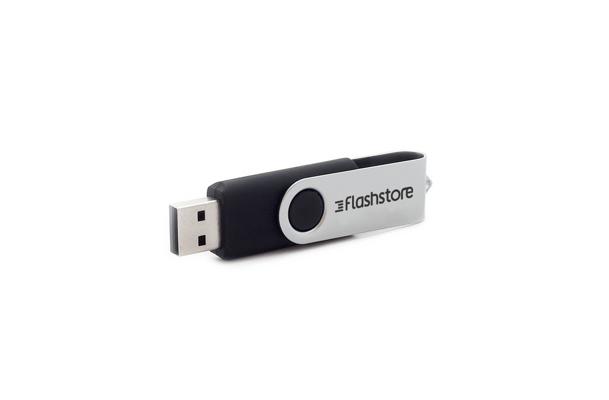 Branded USB Flash Drive FS-001 (Twister)-Flash Drives-Metal - Flashstore