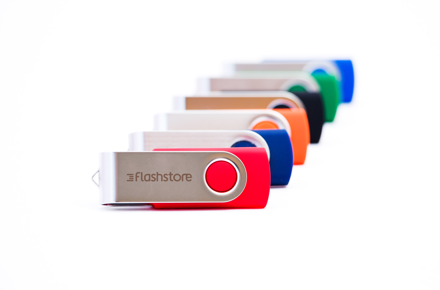 Branded USB Flash Drive FS-001 (Twister)-Flash Drives-Metal - Flashstore