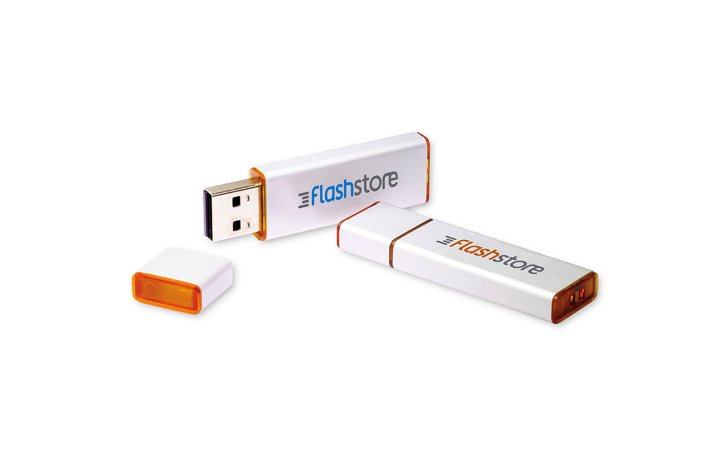 Branded USB Flash Drive FS-031 - Metal/Aluminium - Flashstore