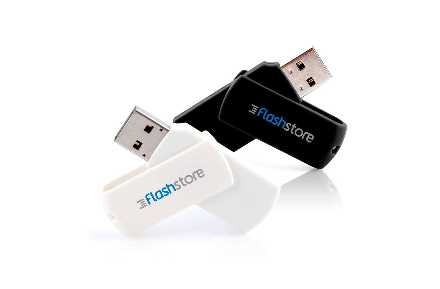 Branded USB Flash Drive FS-073 - Flash Drives - Plastic - Flashstore